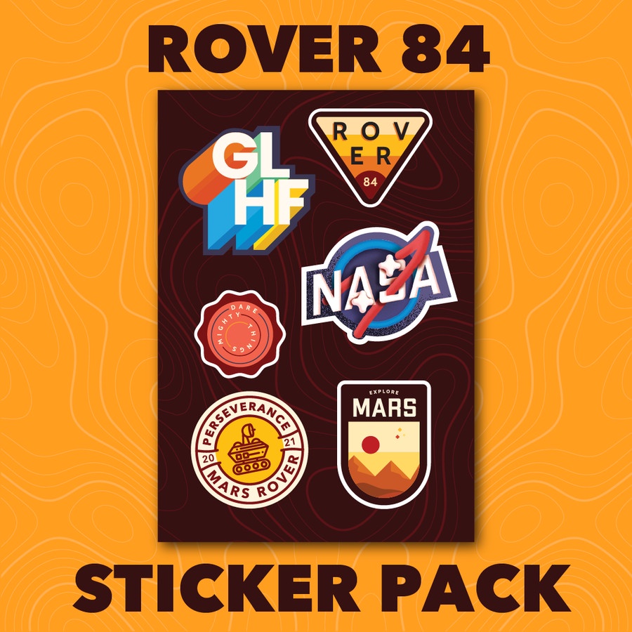 Jual ROVER84 Sticker Pack by PressPlay | Shopee Indonesia