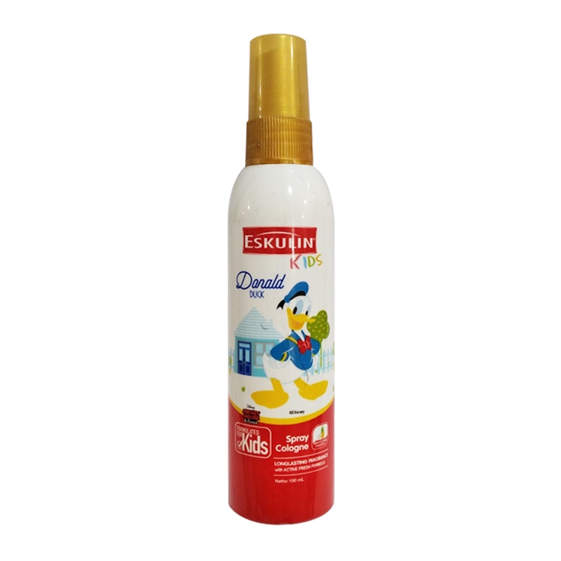 Jual Eskulin Kids Spray Cologne Donald Duck 100ml | Shopee Indonesia