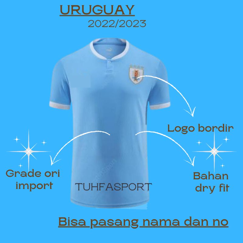 Jual JERSEY URU GUAYY PIALA DUNIA 2022 QATAR GRADE ORI IMPORT THAILAND BAJU BOLA TIMNAS JERSY ...