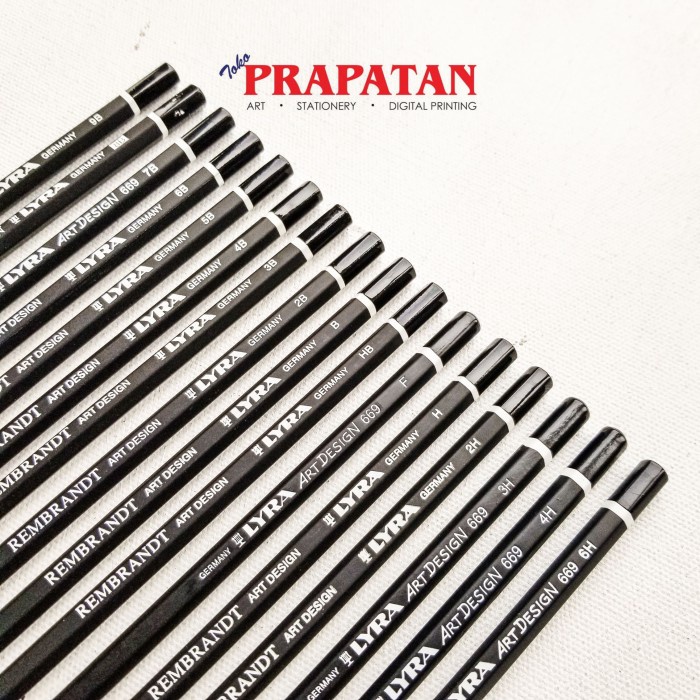 Jual Lyra Rembrandt Art Design 669 Graphite Pencils - B NANDAA | Shopee Indonesia