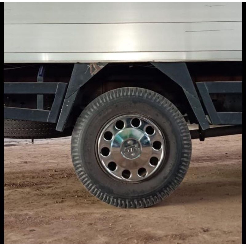 Jual Weldop dop roda truk/bus medium ring 16 ban double SR Bulat (4pcs ...