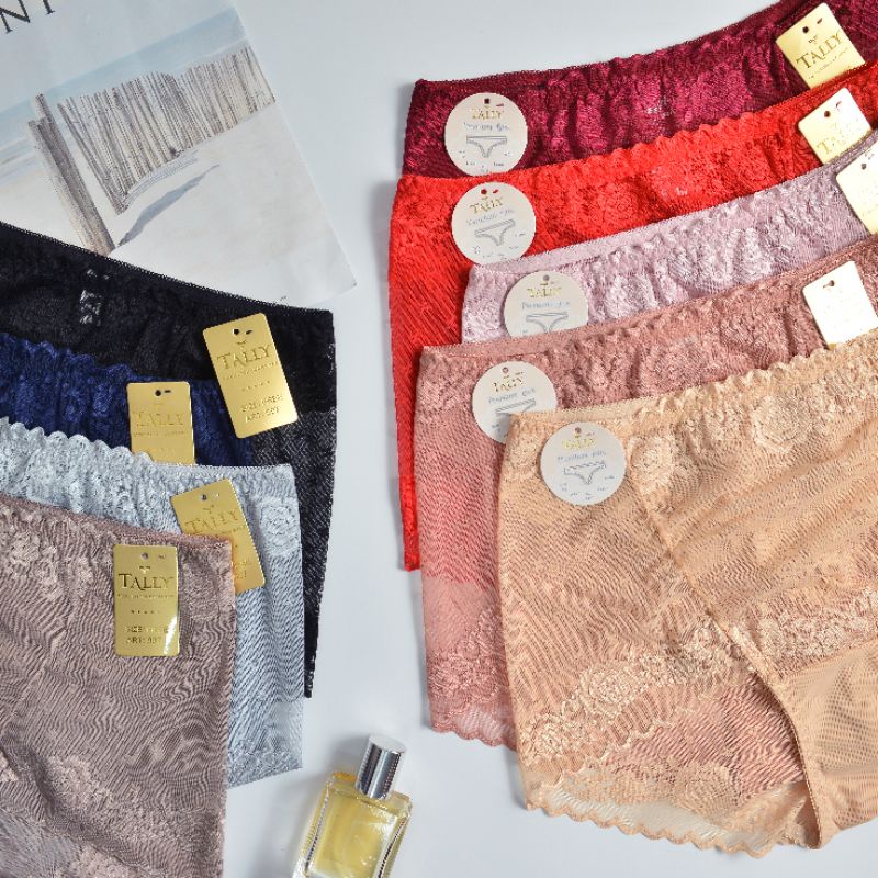 Jual TALLY CD CELANA DALAM RENDA 997 I FREE SIZE FIT TO XXL I BAHAN RENDA ANTI GATAL | Shopee ...