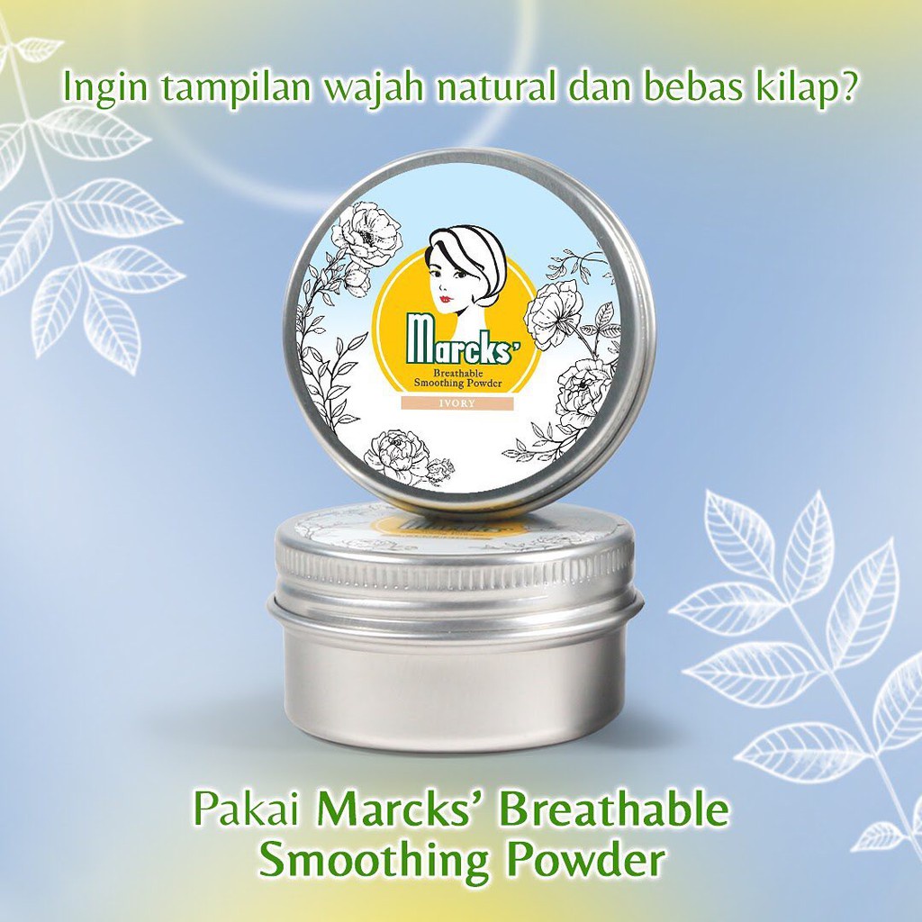 Jual Marcks Breathable Smoothing Powder- 15g | Shopee Indonesia