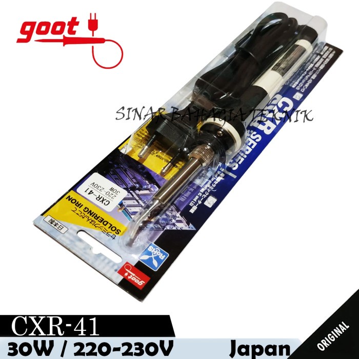 Jual GOOT JAPAN SOLDER CXR41 CXR 41 BAGUS UNTUK SOLDERING SMD / MOUNT ...