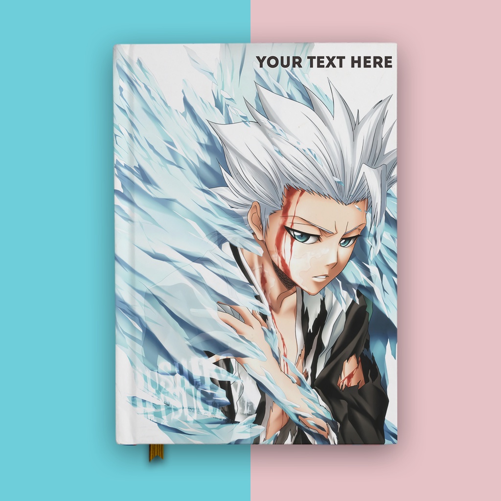 Jual Buku Catatan Notebook Anime Bleach 6 toshiro Hitsugaya Diary ...