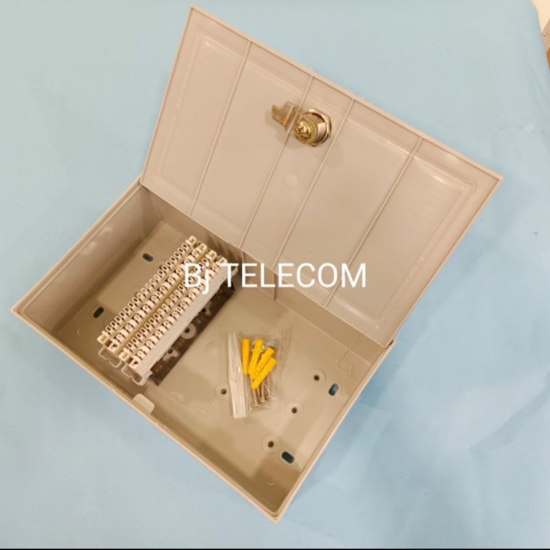 Jual box mdf telepon 20 pair lengkap lsa dan bmf, plastik | Shopee ...