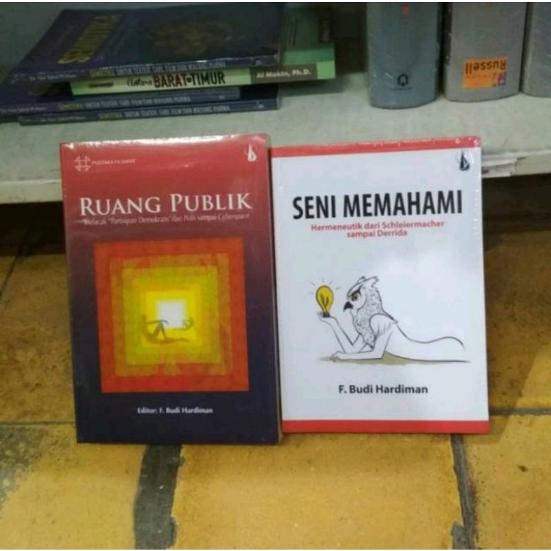 Jual Paket 2 Buku Budi Hardiman Ruang Publik And Seni Memahami Shopee