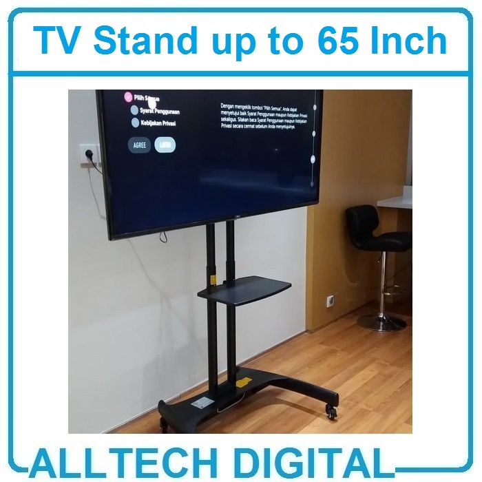 Jual Bracket Standing Tv Berdiri Led Lcd Portable Portabel Stand Hingga ...