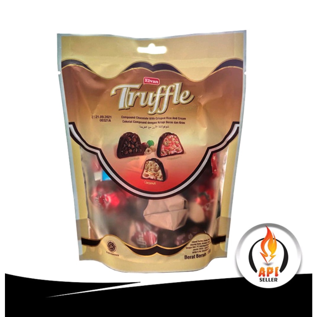 Jual Elvan Truffle Chocolate 150gr | Shopee Indonesia