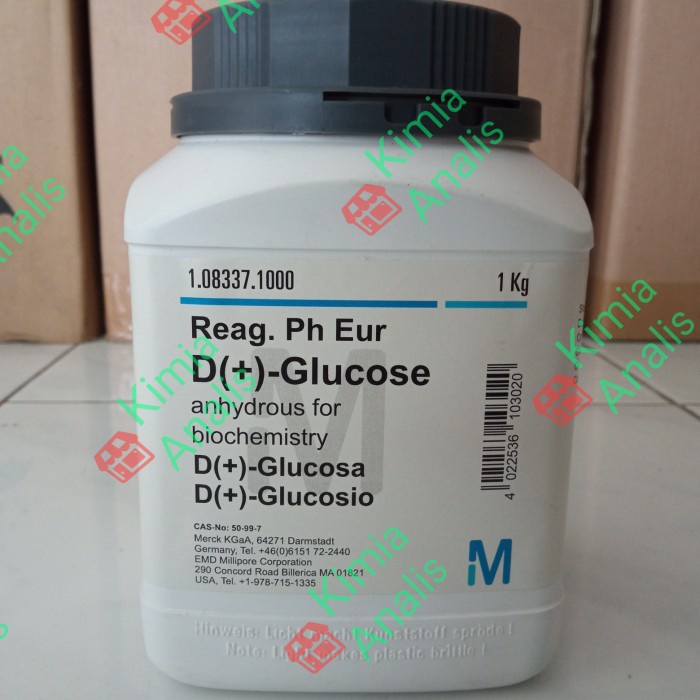 Jual D(+) -GLUCOSE 1KG 108337 MERCK | Shopee Indonesia