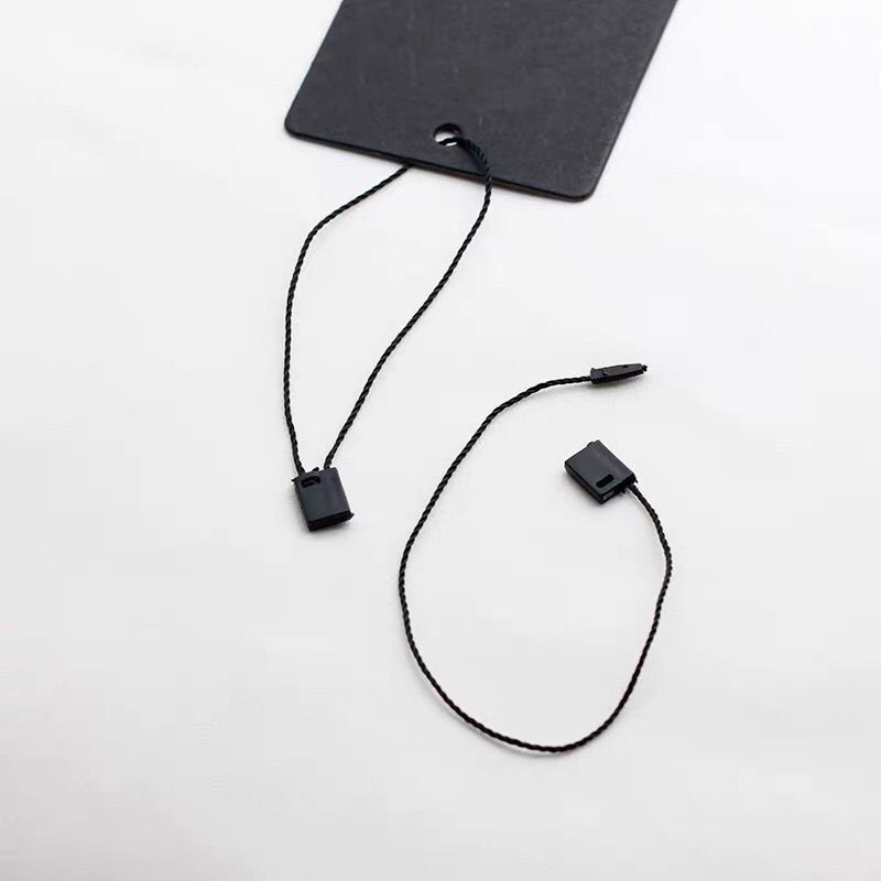 Jual Tali Hang Tag / Tag Rope Hitam & Putih Murah isi 1000 pcs | Shopee ...