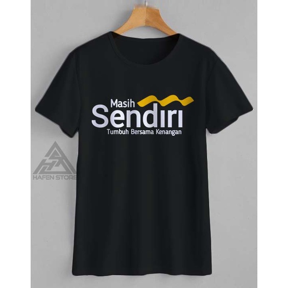 Jual COD BAJU KAOS MASIH SENDIRI PLESETAN BANK MANDIRI T-SHIRT KATA ...
