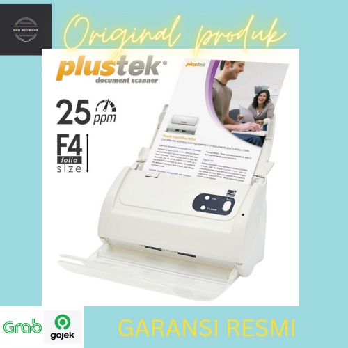 Jual Scanner Plustek SmartOffice PS283 - 25 Lembar/menit (F4/Folio ...