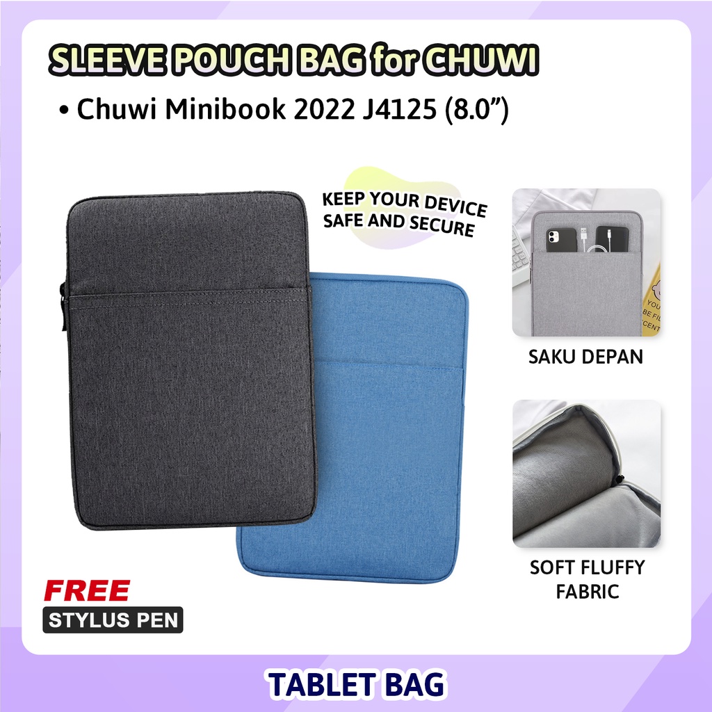 Jual Chuwi Minibook J4125 8.0 8 inch 2022 2023 Tas Tablet Pouch Bag ...