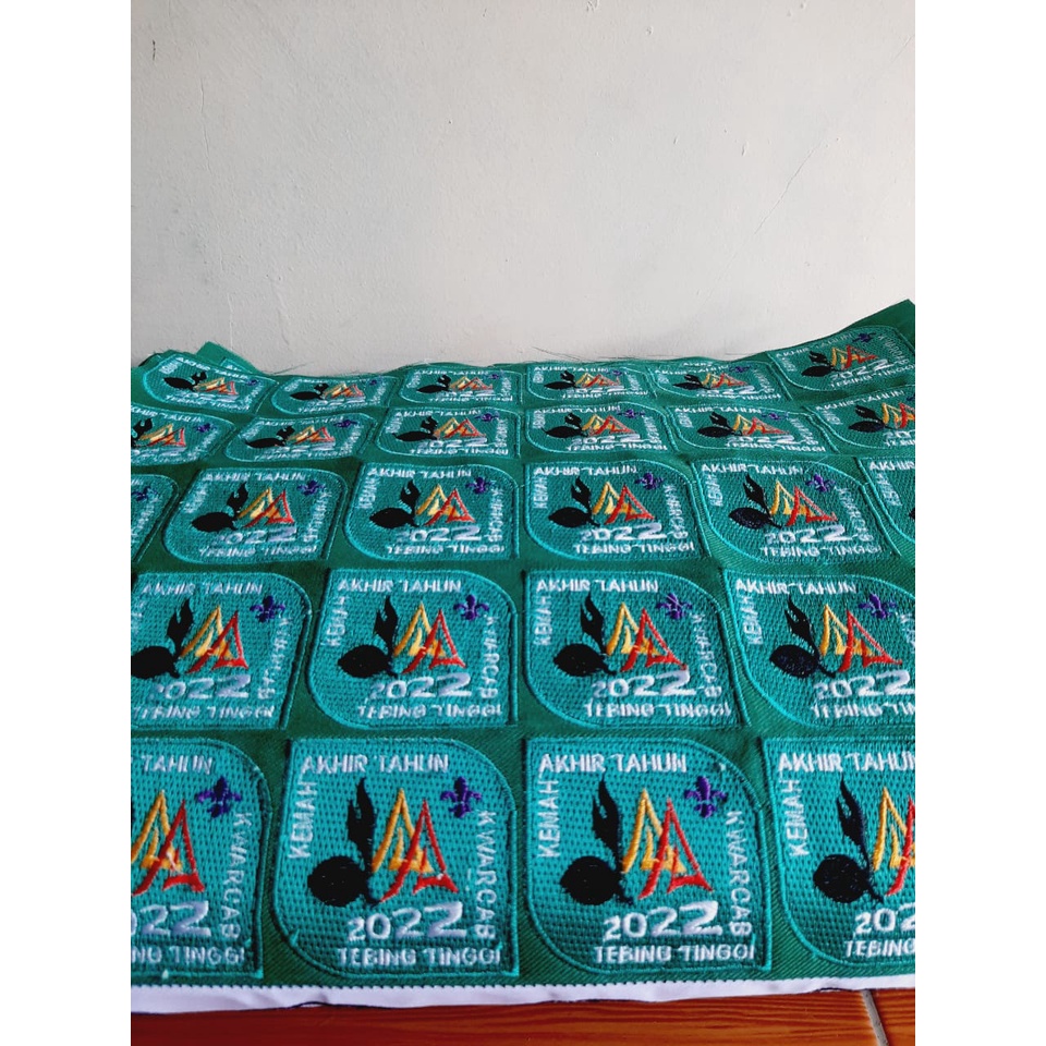 Jual Badge TISKA Kemah Akhir Tahun Tebing Tinggi (bordir) | Shopee ...