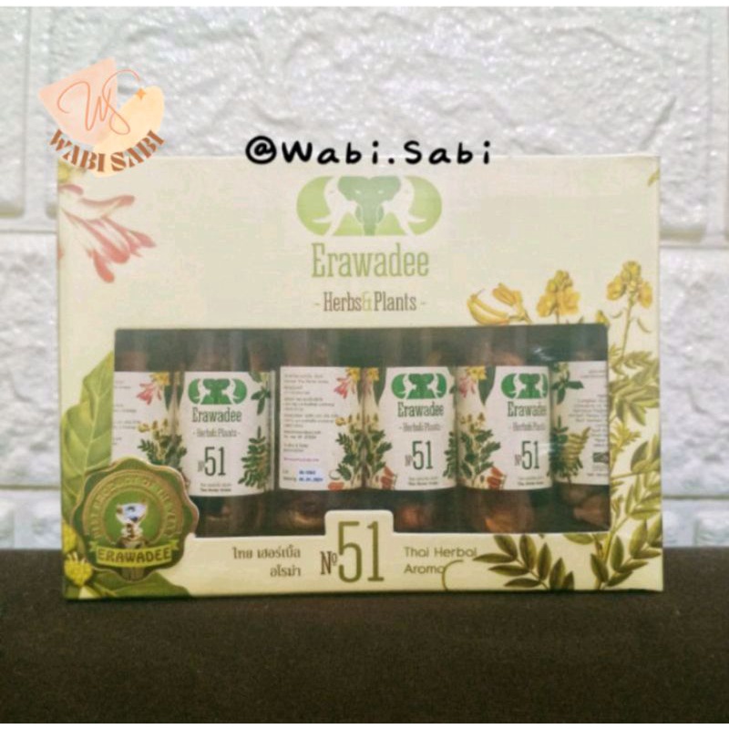 Jual [PROMO 1 BOX] MINYAK ANGIN ERAWADEE 51 & POY-SIAN ROLL ON ORIGINAL ...
