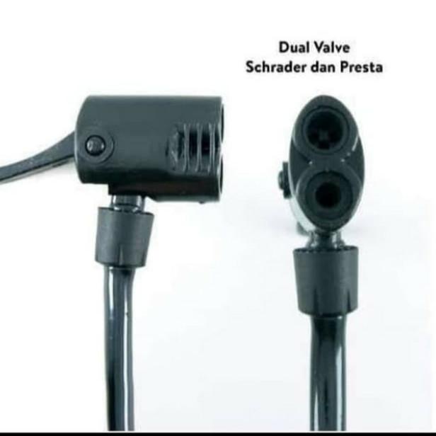 Jual Pompa tangan pacific Pompa Ban Motor Sepeda bola Alloy premium ...