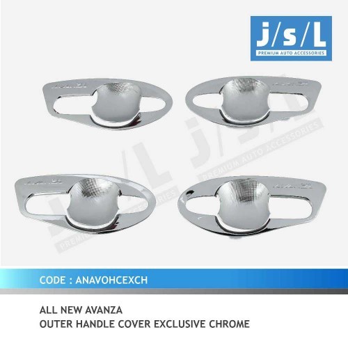 Jual Outer handle chrome mangkok pegangan pintu AVANZA VELOZ 2014 - 2018 | Shopee Indonesia