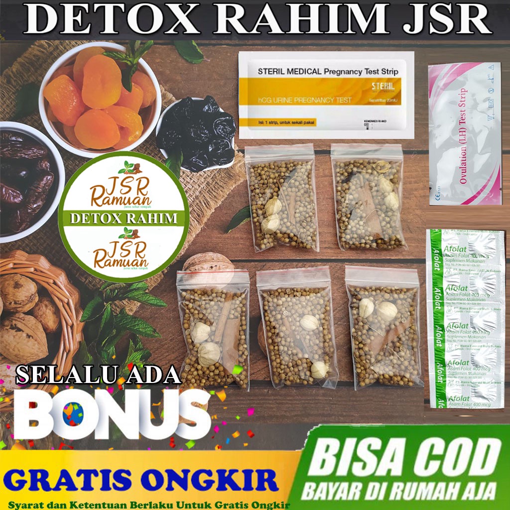 Jual Detox Rahim - JSR Detox Rahim & Masalah Hormonal / Detox JSR Kandungan Reproduksi | Shopee ...