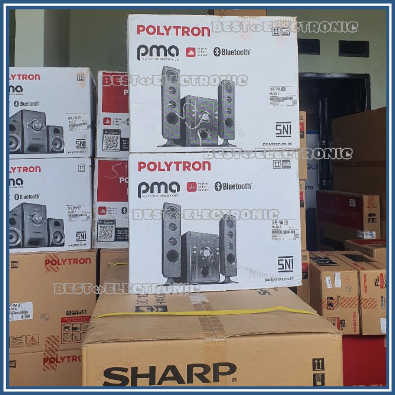 Jual SPEAKER AKTIF POLYTRON PMA 9526 PMA9526 PMA-9506 RADIO + KAROKE | Shopee Indonesia