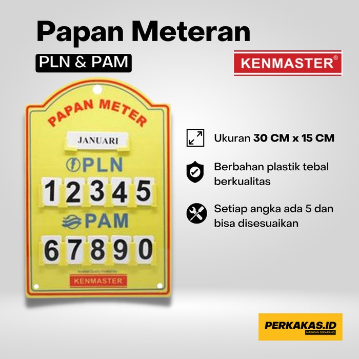 Jual Papan Tulis Papan Meteran / Papan Pln / Papan Meteran Pam ...