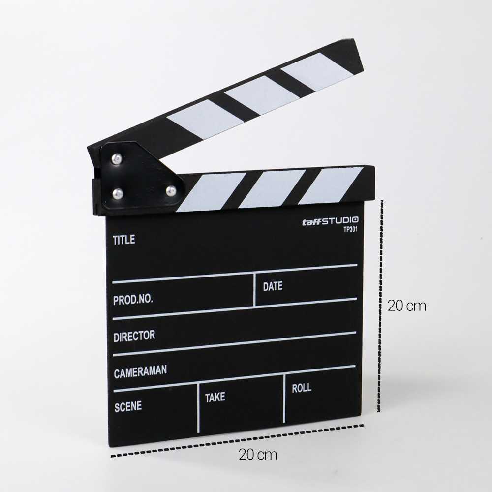 Jual Taffstudio Profesional Clapper Board Colorful Acrylic | Shopee ...