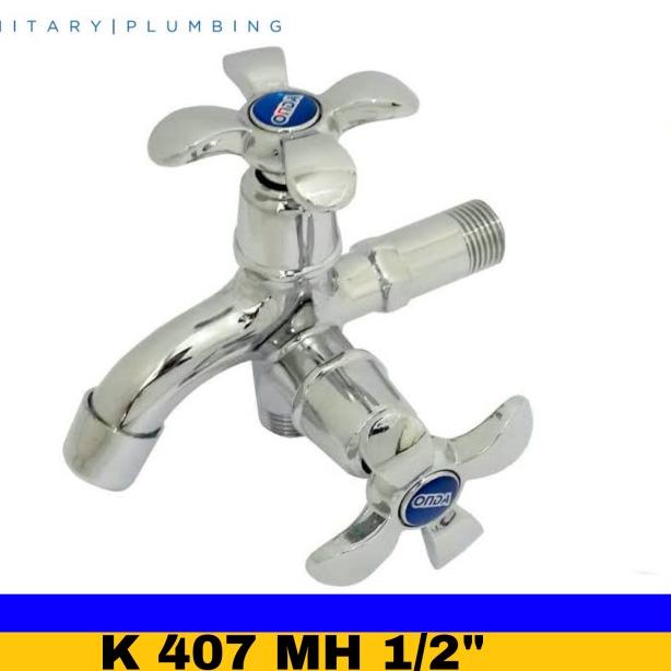 Jual kran shower mixer / kran cabang ONDA K 407 MH 1/2"(inch | Shopee Indonesia