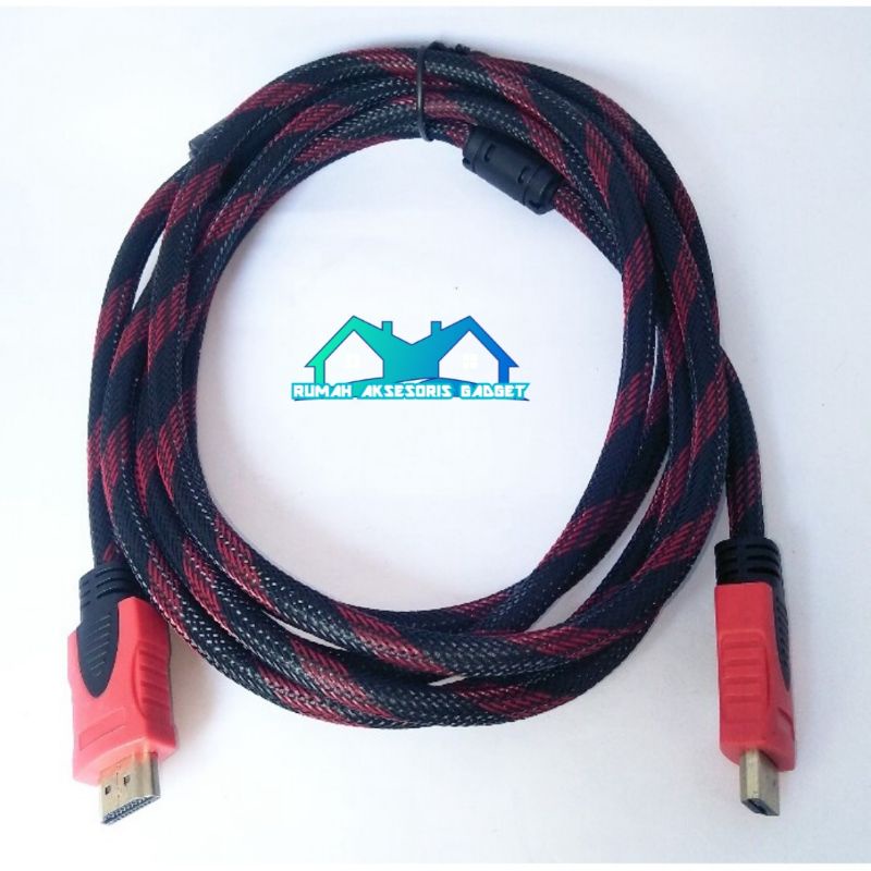 Jual KABEL HDMI to HDMI TV LED LCD SET TOP BOX HD PANJANG 1,5M | Shopee ...