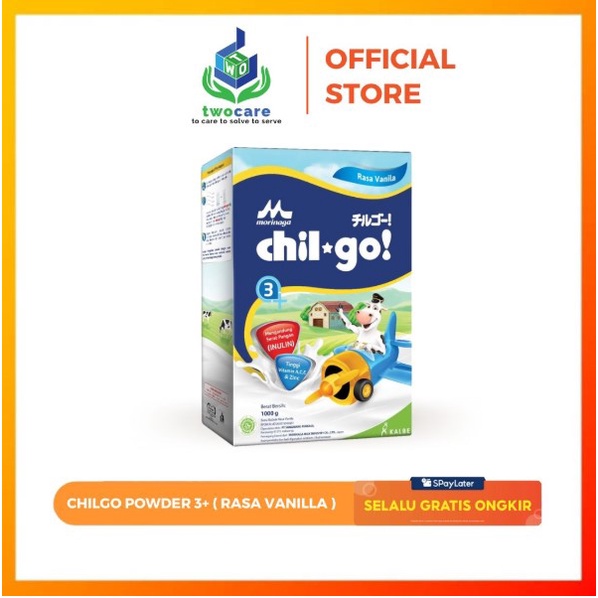 Jual Morinaga Chil Go Powder 3+ Vanila , Madu 1000g | Shopee Indonesia