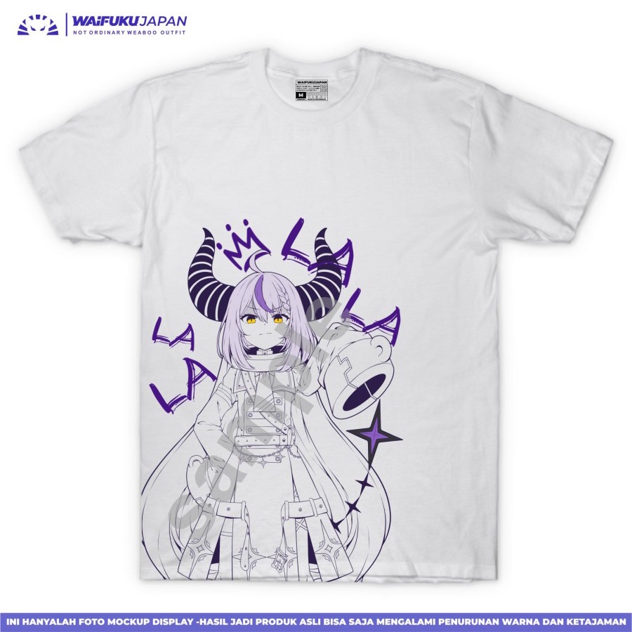 Jual T-shirt Kaos Hololive Japan - Laplus Darknesss | La+ Holo x Society | Shopee Indonesia