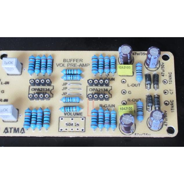 Jual 3in1 Pre-amp Buffer Volume Control utk DAC, Gainclone & Ampli ...
