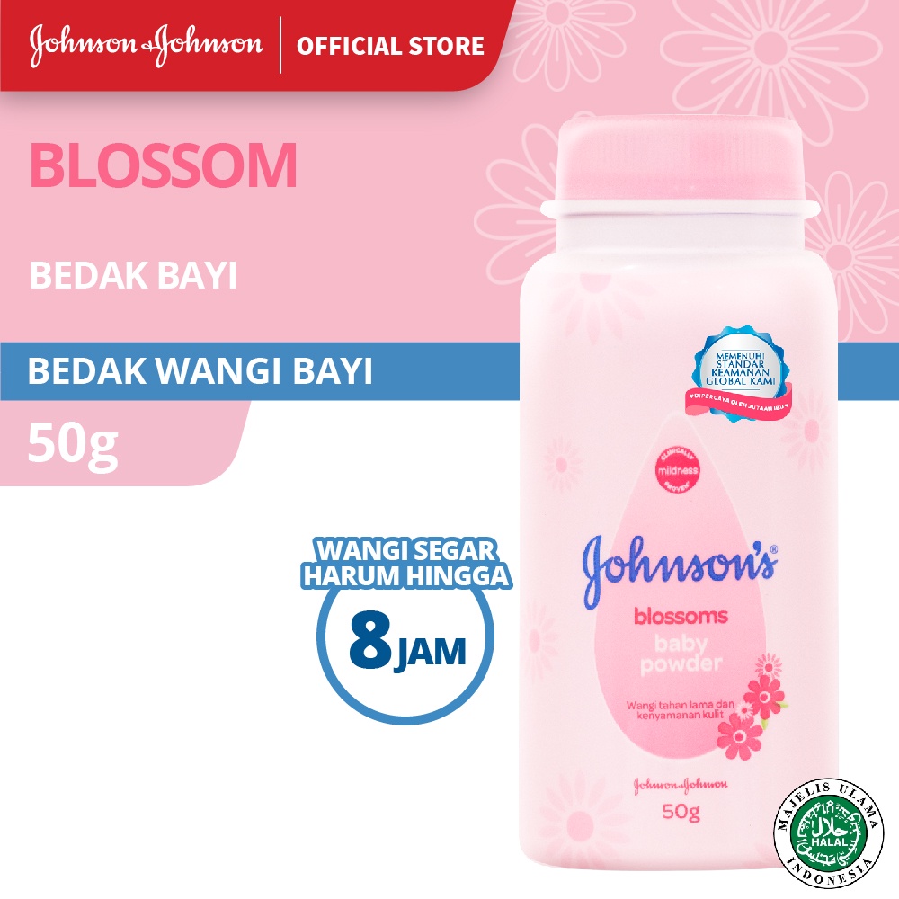 Jual Johnson's Blossoms Baby Powder 50g | Shopee Indonesia