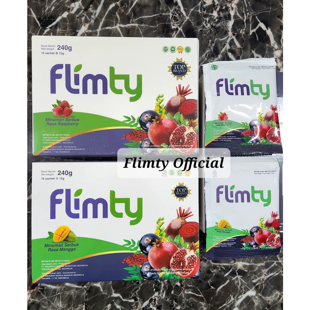 Jual FLIMTY FIBER TRAVEL PACK isi 5 Sachet Diet Detox Pelangsing ...