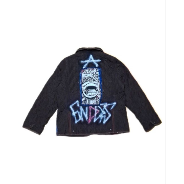Jual puffer jacket custom rework design anime one piece | Shopee Indonesia