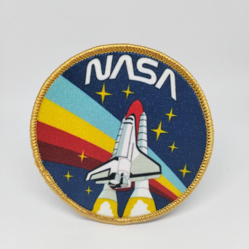 Jual Patch Emblem Merrowed Rocket Nasa | Shopee Indonesia