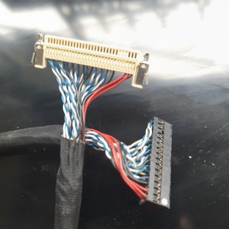 Jual Kabel lvds 30 pin fhd tv led polytron 19 inch sd 22 inch & untuk ...