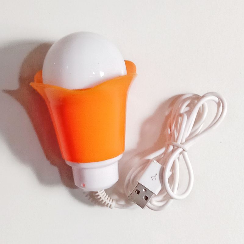 Jual Lampu LED USB Motif Bunga / Bohlam Lampu LED Bulb 7 Watt | Shopee ...