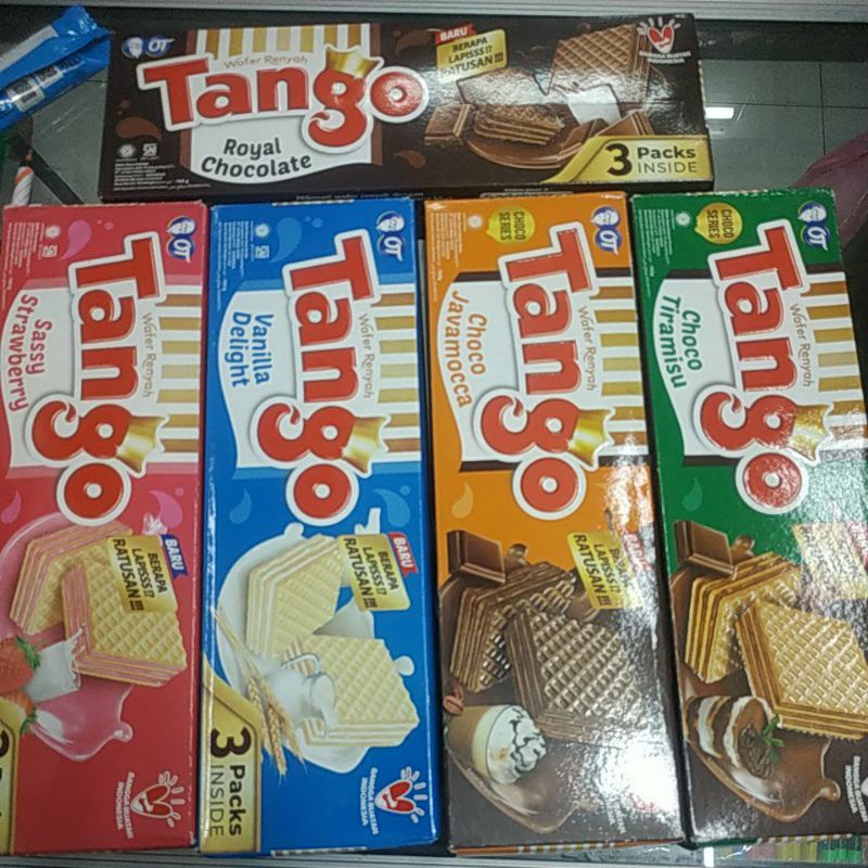 Jual Tango Wafer Renyah 163 gr ( 3 Packs Inside ) | Shopee Indonesia