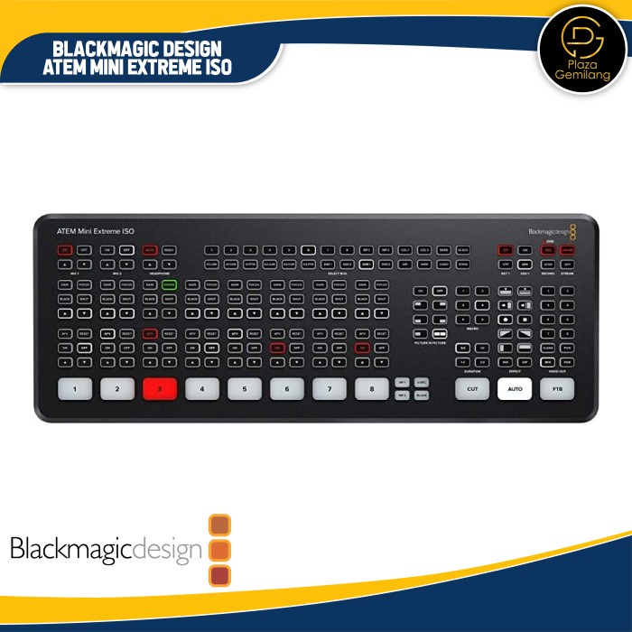 Jual Blackmagic Design ATEM Mini Extreme ISO Live Production Switcher ...