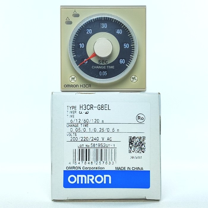 Jual TIMER OMRON STAR DELTA H3CR-G8EL 220VAC | Shopee Indonesia