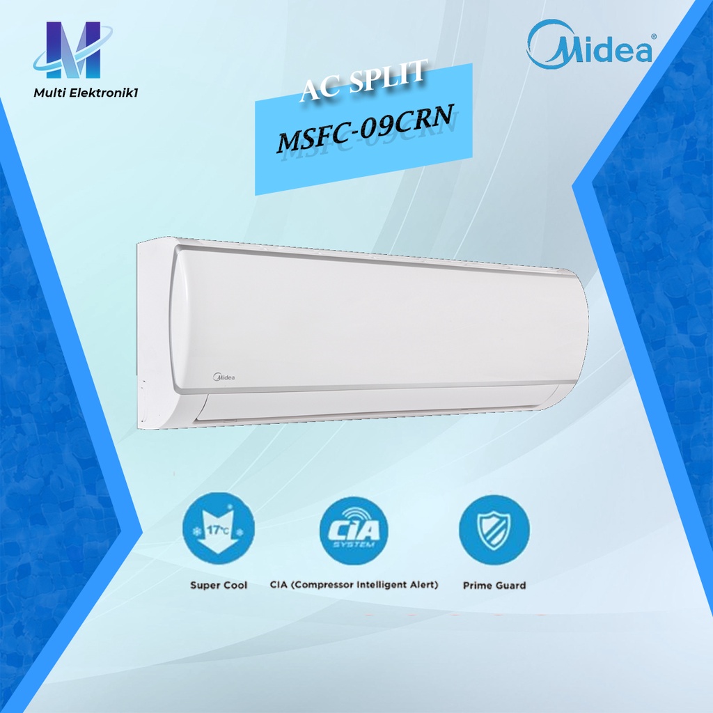 Jual AC MIDEA 1 PK AIR CONDITIONER BLANC SERIES MSFC-09CRN | Shopee ...