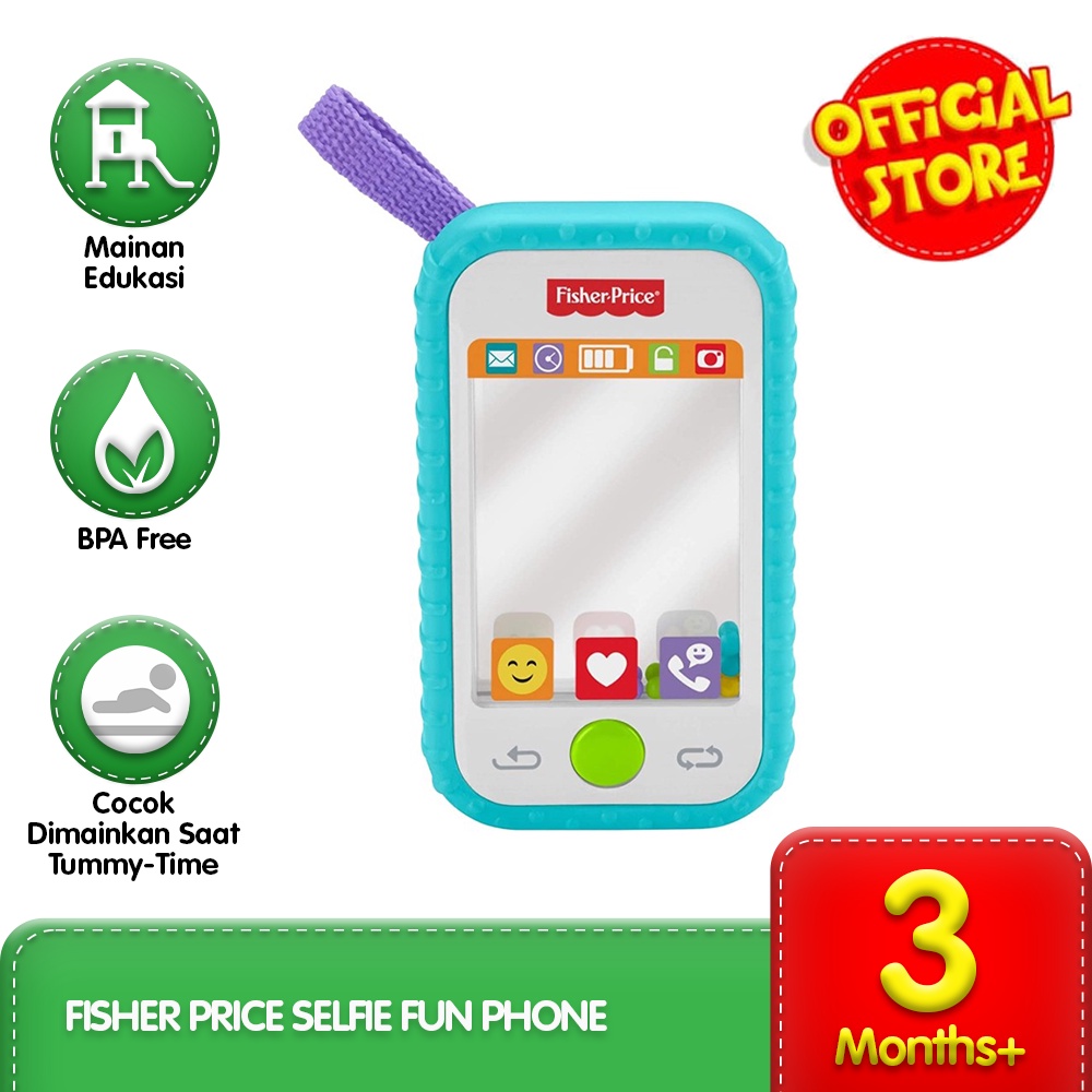 Jual Fisher Price Selfie Fun Phone | Shopee Indonesia