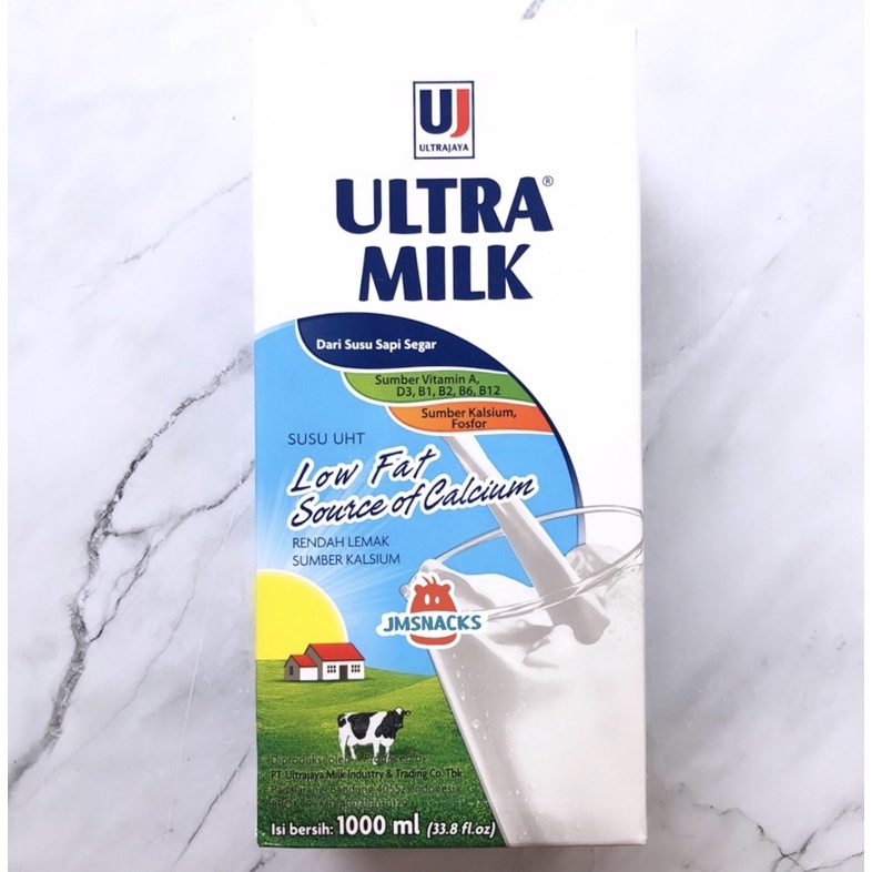 Jual [PROMO!!] Ultra Milk LOWFAT 1000ML / 1L / 1 Liter - susu ultramilk ...