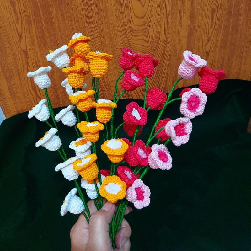 Jual Lily bunga rajut | Shopee Indonesia