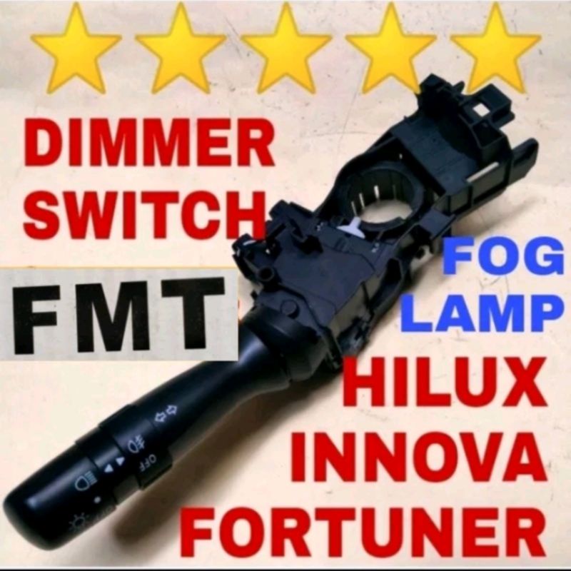 Jual BERGARANSI. DIMMER SWITCH INNOVA HILUX FORTUNER SKAKEL DIM SAKLAR ...