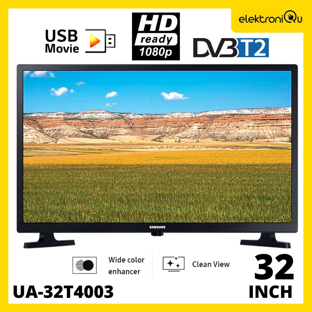 Jual (KHUSUS INSTAN) LED TV SAMSUNG UA-32T4003 32 INCH CLEAN VIEW ...