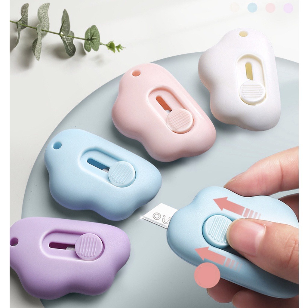 Jual CUTTER MINI CUTTER PAKET CUTTER UNBOXING PISAU PAKET MINI CUTTER ...