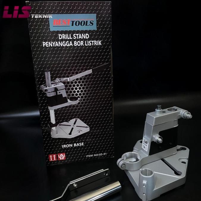 Jual Drill Stand Dudukan Mesin Bor Tangan Menjadi Bor Duduk Drill Stand Bor | Shopee Indonesia