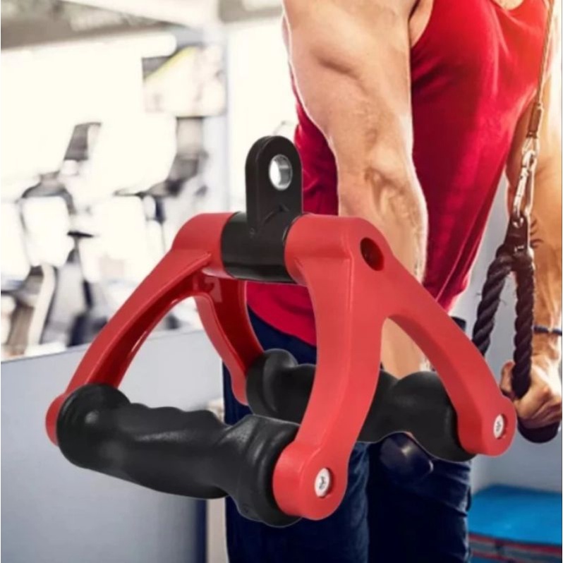 Jual Seated Row Handle Rubber Row Bar Cable Attachment | Shopee Indonesia