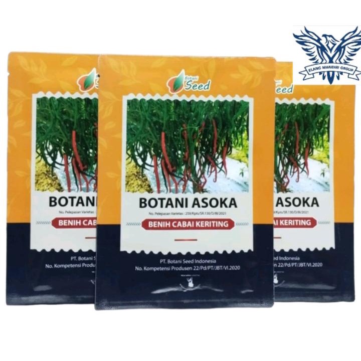 Jual Benih Cabe Keriting Botani Asoka 5 Gram Botani Seed | Shopee Indonesia